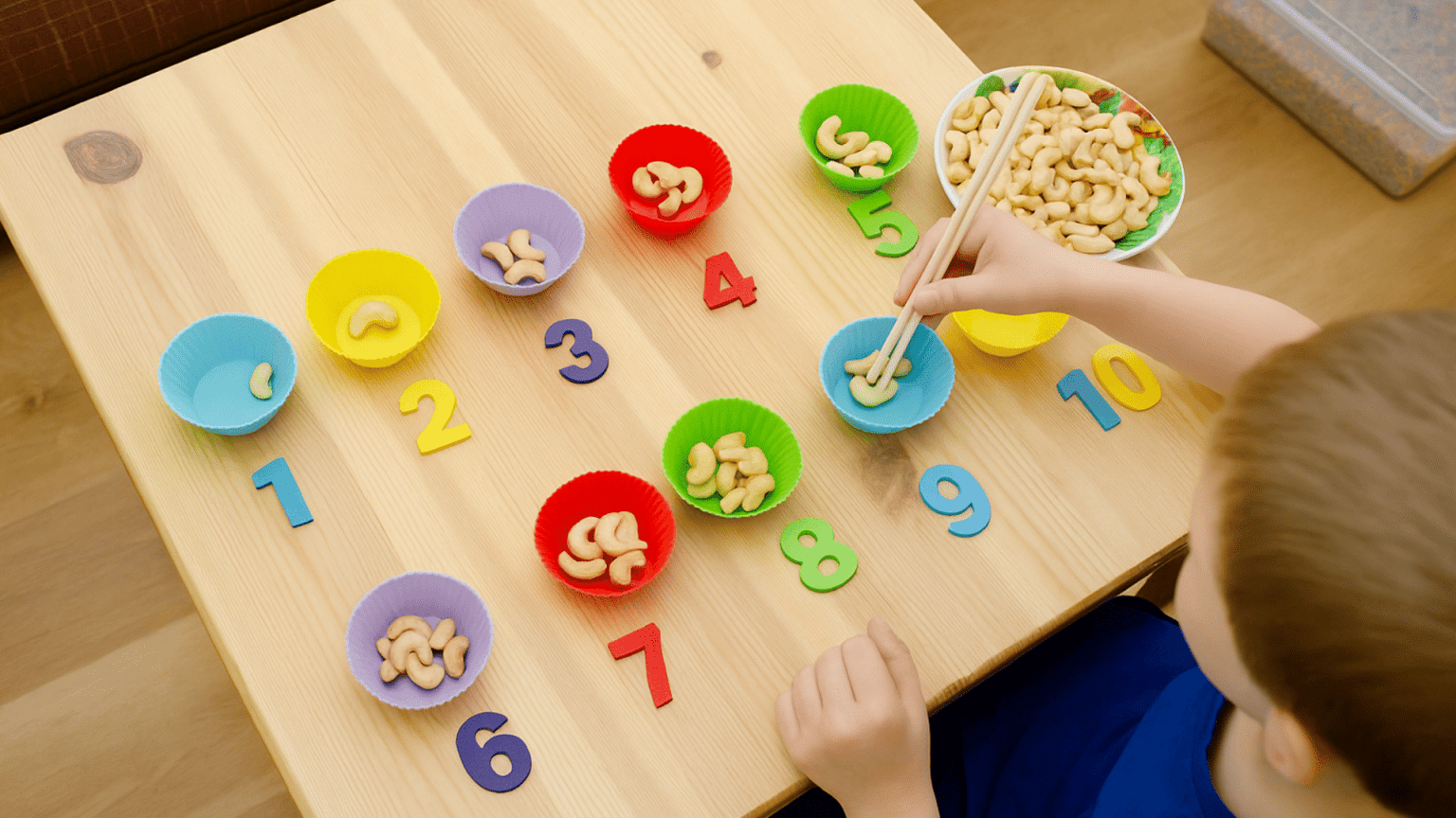 56 Hands-On Math Activities for Preschoolers - Rich Single Momma