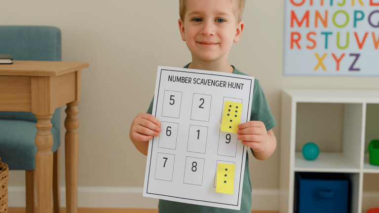 56 Hands-On Math Activities for Preschoolers - Rich Single Momma